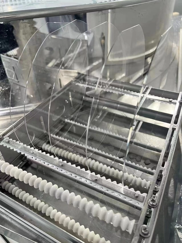Custom high quality transparent quartz wafer high light transmittance ...