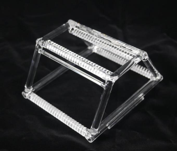 Custom high quality transparent quartz wafer high light transmittance ...