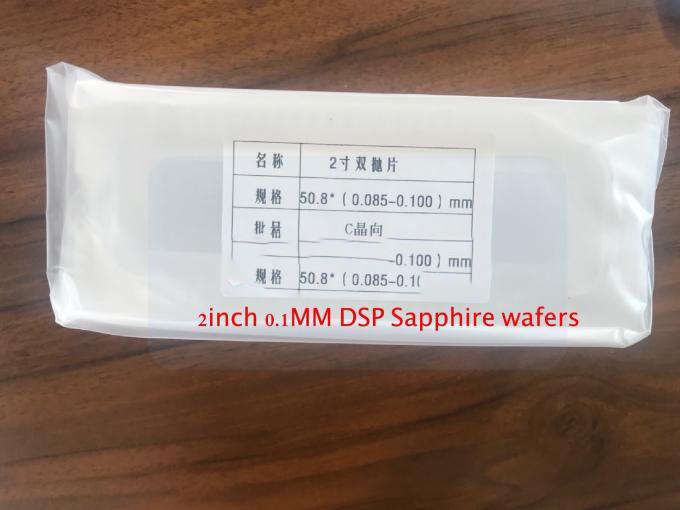 Al2O3 6 Inch Sapphire Window Substrates Wafer DSP Notch High Precision ...